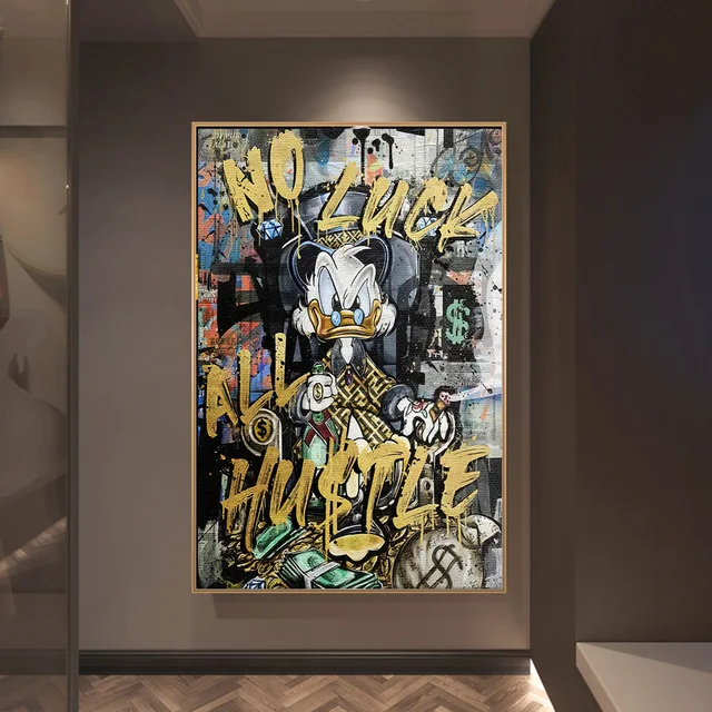 [Recommended item] Donald Duck Hustle Graffiti: Transform Your Walls ...