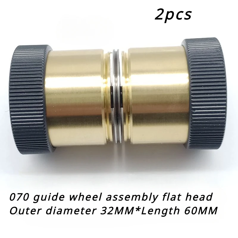 Wire-Cut-Pulley-Roller-Copper-Guide-Wheel-Assembly070-OD32-Length-60mm ...