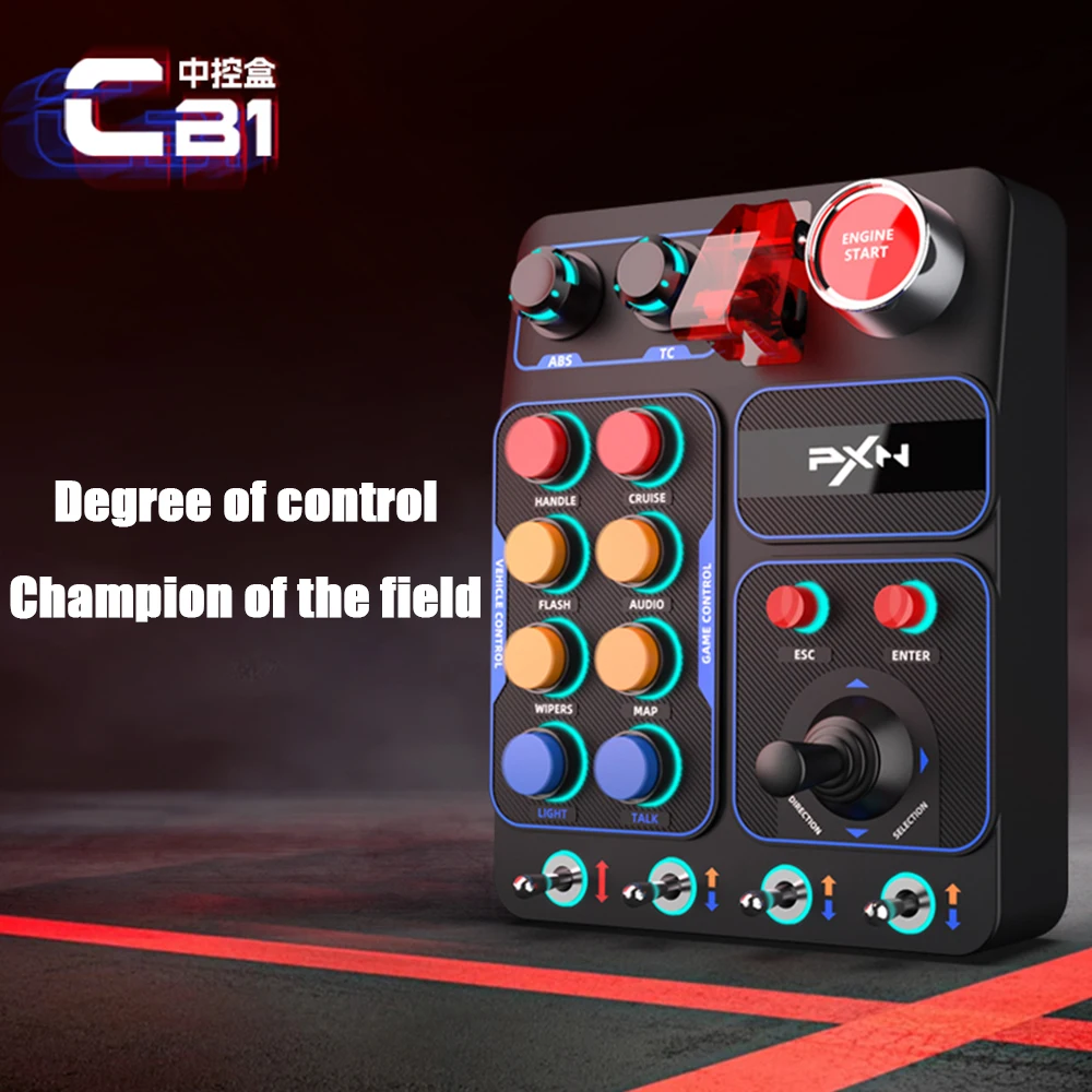 PXN-CB1-OCCA-racing-simulator-control-box-multi-function-button-can ...