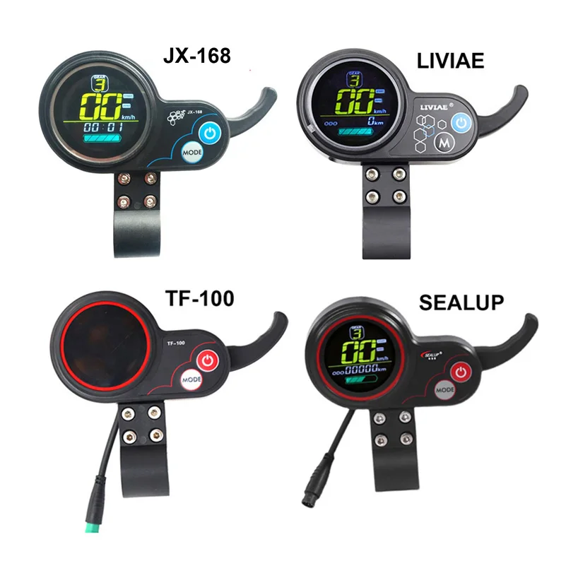 Electric-Scooter-LCD-Display-Meter-Instrument-Panel-Power-Switch ...