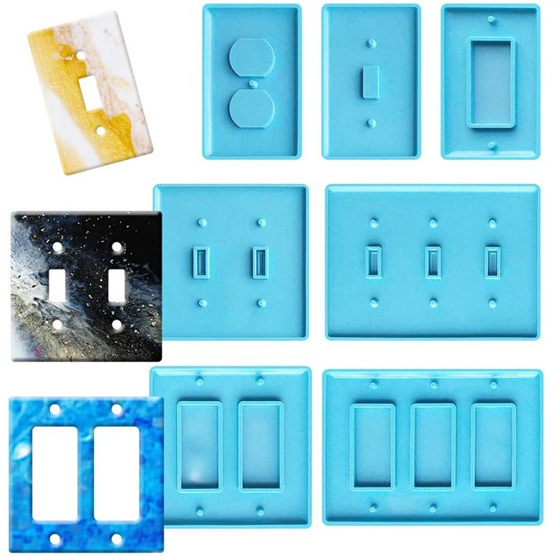 Light Switch Cover Resin Molds,Switch Socket Panel Plaster Mold For ...