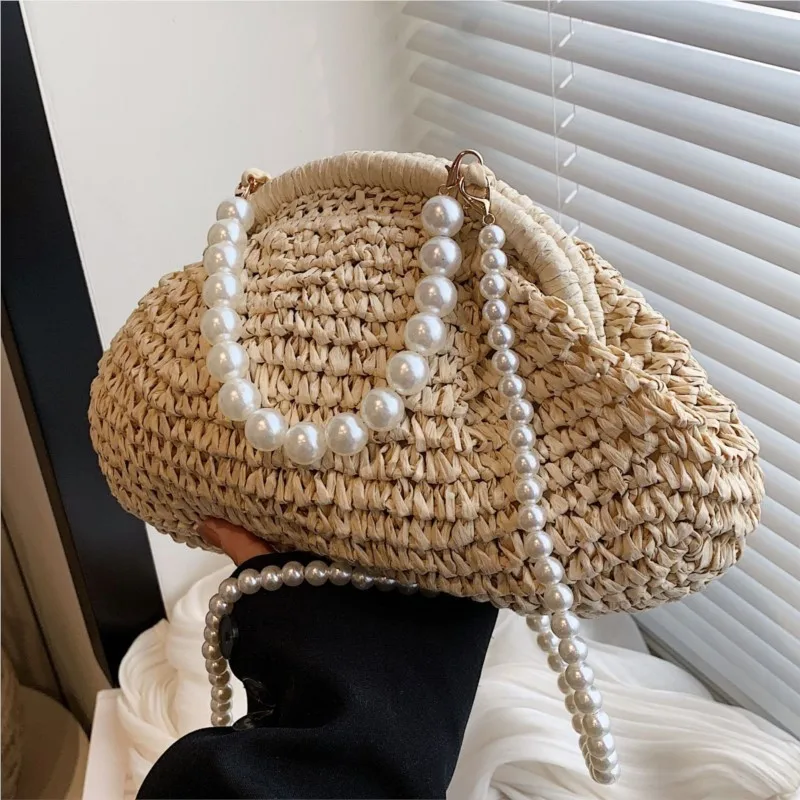 Small-Straw-Bags-Women-Korean-Fashion-Handmade-Beach-Crossbody-Bags ...