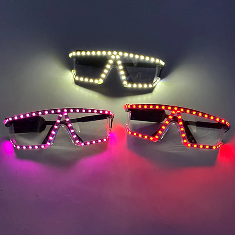 Cool-Led-Fashion-Glasses-Dance-Party-Decorate-Flashing-Luminous-Glasses ...