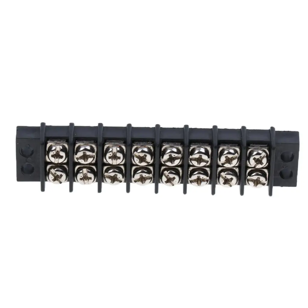 8-Ways-22-12AWG-450V-30A-8-Positions-Screw-Terminal-Strip-Blocks-Bus ...