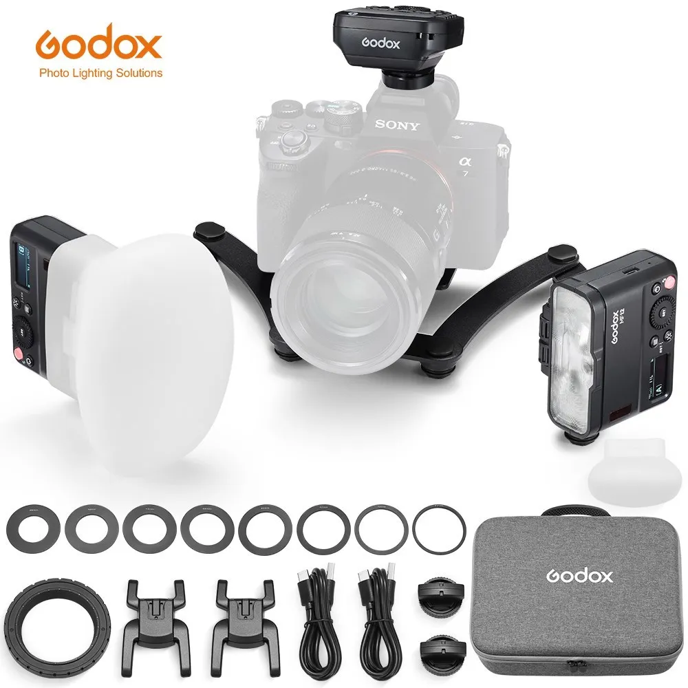 NEW-Godox-MF12-DK1-MF12-Dental-Flash-System-TTL-Flash-2-4-GHz-Wireless ...