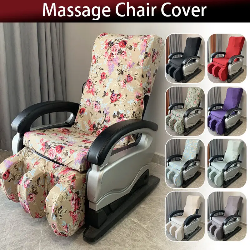 New Elastic Massage Chair Cover Removable Washable Electric Massage ...