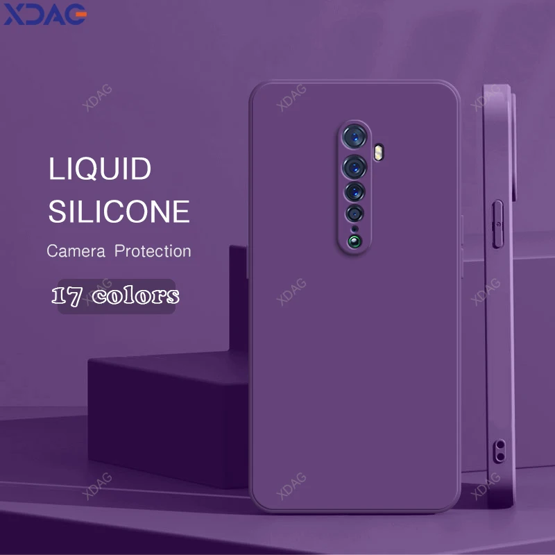 Original Candy Color Case Cover for OPPO Reno2 Z F Reno 2 2F 2Z Soft ...