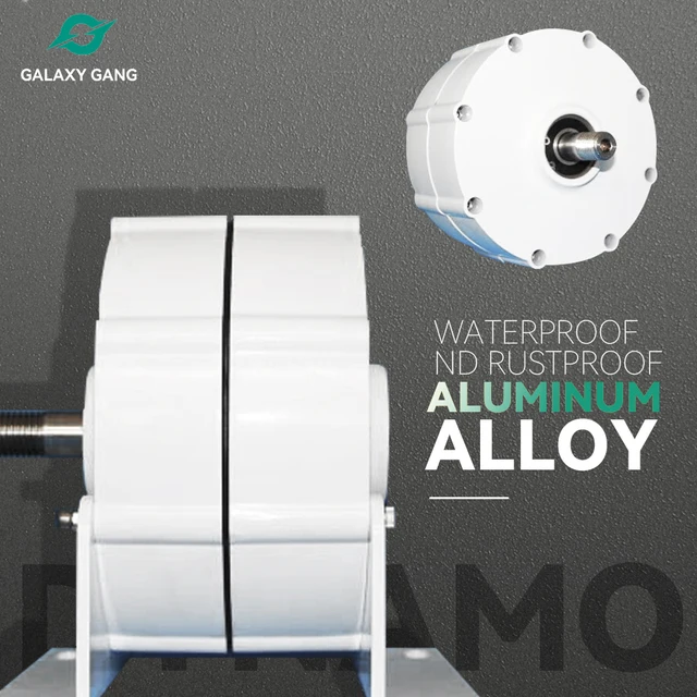 Electric Generator Wind Dynamo Water Turbine 1000W 2000W 3000W 12V 24V ...