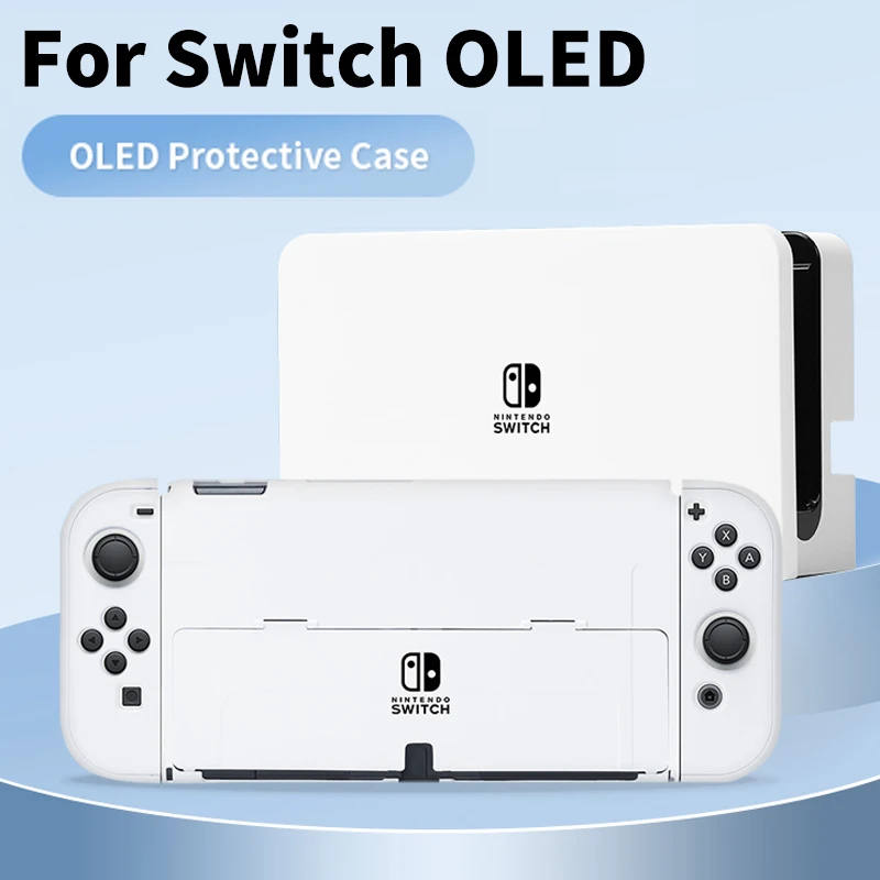 For Nintendo Switch OLED Hard Shell All inclusive Charging Dock Station ...