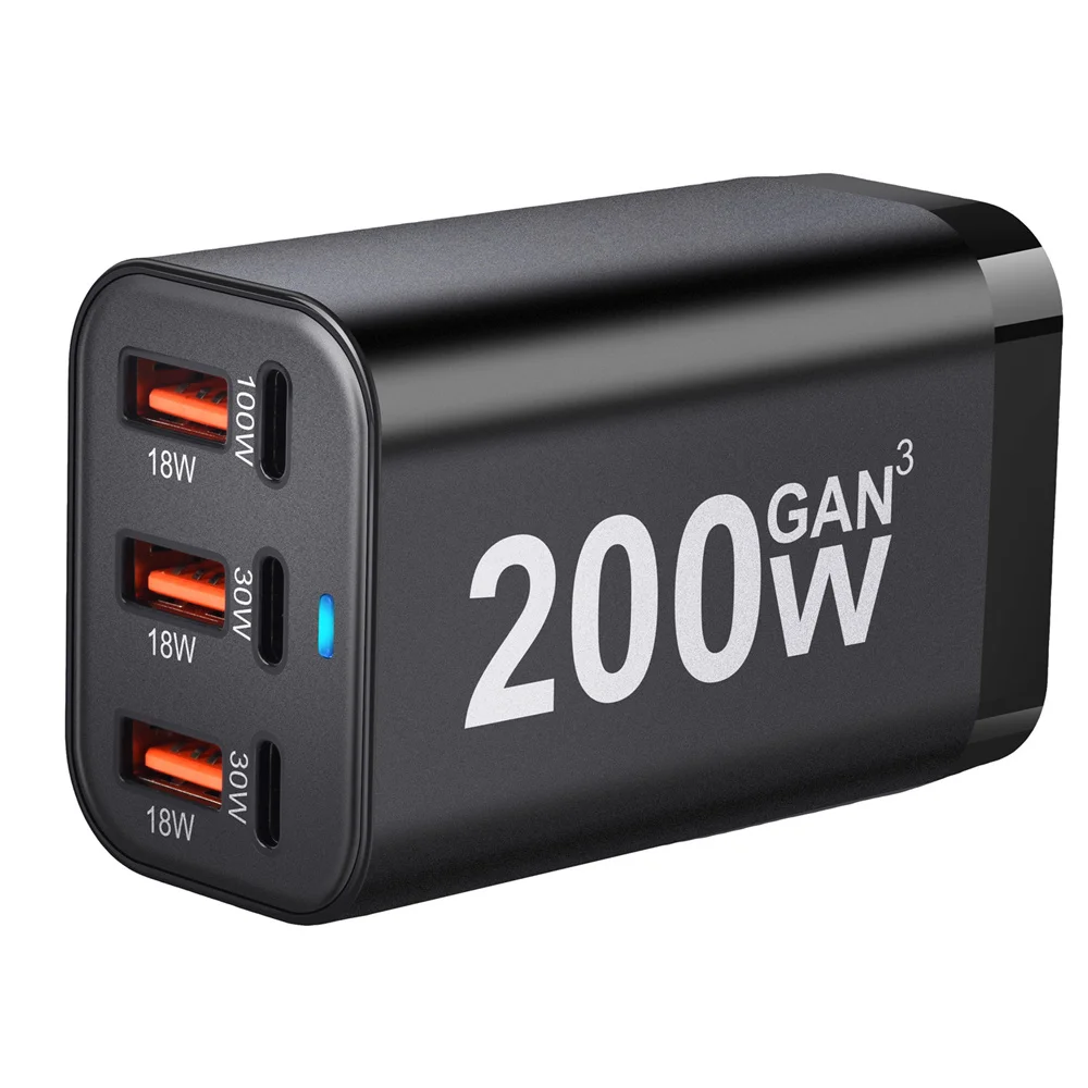 New Style 200W GAN Desktop 3C3A Charger Cross-Border Dedicated GAN ...