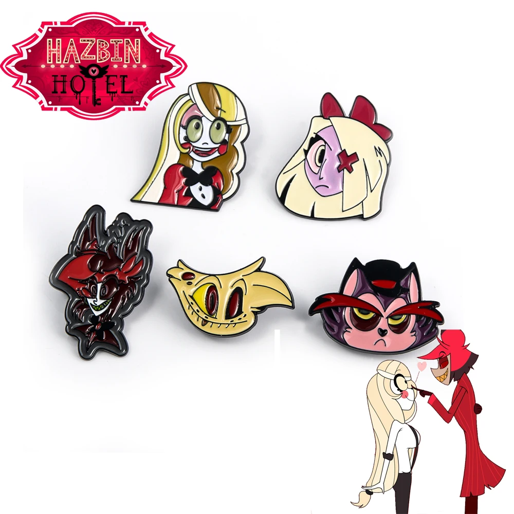 Anime-Hazbin-Hotel-Demon-Lucifer-Brooch-Charlie-Morningstar-Hell ...