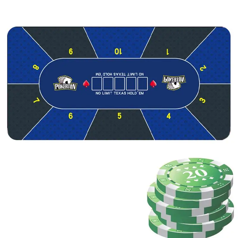 Poker-Table-Tops-120x60cm-Texas-Holdem-Poker-Mat-Card-Table-Covers ...