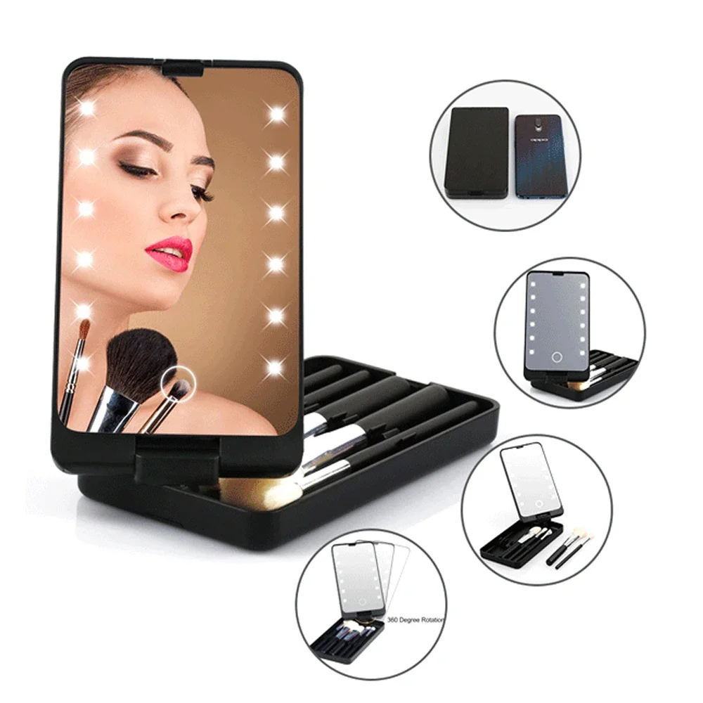 Rotatable-LED-Makeup-Mirror-with-Led-Light-Dressing-Table-Mirror-Beauty ...