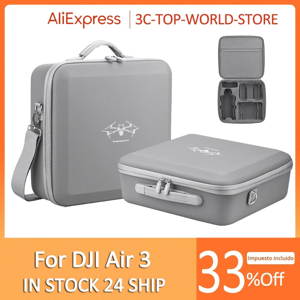 For-DJI-Air-3-Drone-Storage-Bag-Battery-Accessories-Carring-Case-Bag-PU ...