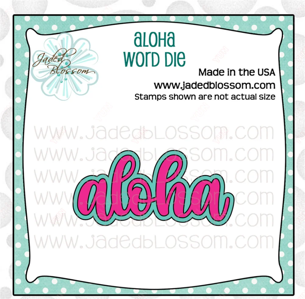Aloha-Alphabet-New-Metal-Cutting-Dies-Scrapbook-Embossed-Make-Paper ...