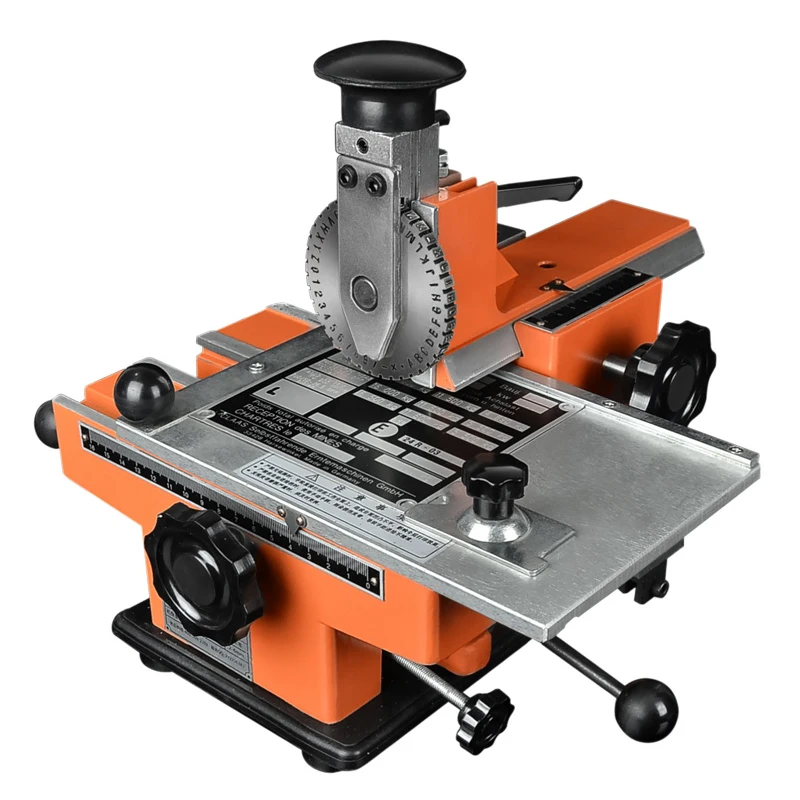 Semi-Automatic-Metal-Nameplate-Marking-Machine-Small-Electric-Metal ...