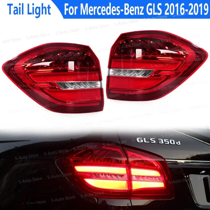 LED-Rear-Outer-Tail-Light-For-Mercedes-Benz-GLS-CLASS-X166-2016-2017 ...