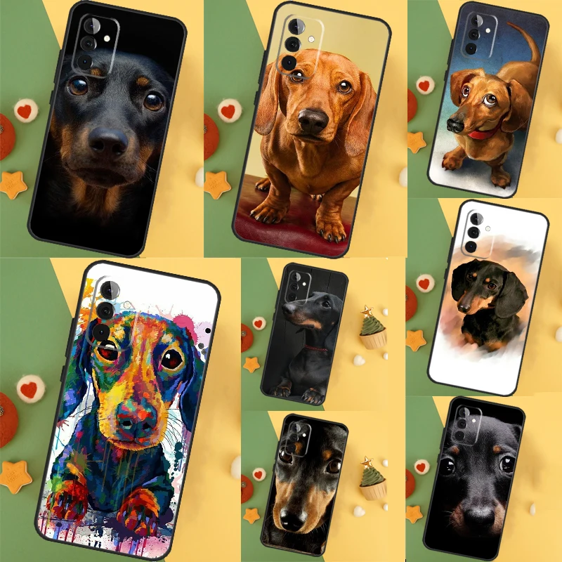 Dachshund Dog Case For Samsung Galaxy A54 A34 A14 A15 A35 A55 A52 A32 ...