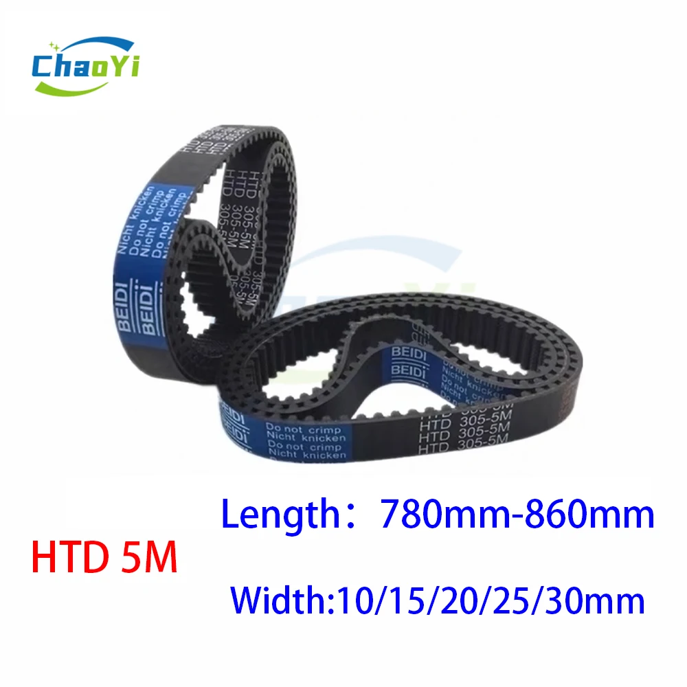 HTD-5M-Rubber-Timing-Belt-Length-780-785-790-795-800-805-810-815-820 ...
