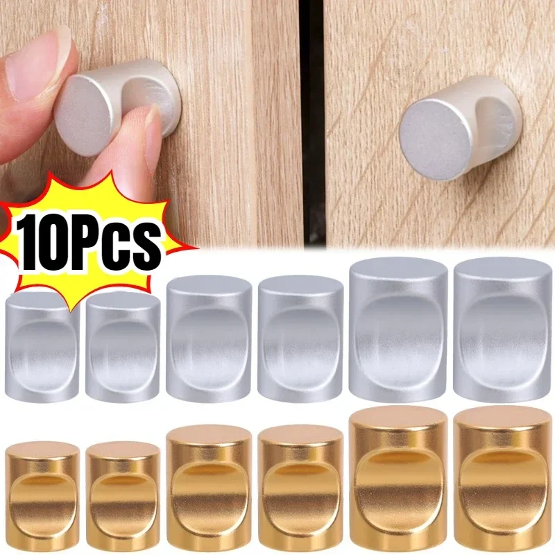 1-10pcs-Cabinet-Pulls-Cupboard-Drawer-Knobs-Aluminum-Alloy-Kitchen-Door-Knob-Silver-Gold ...