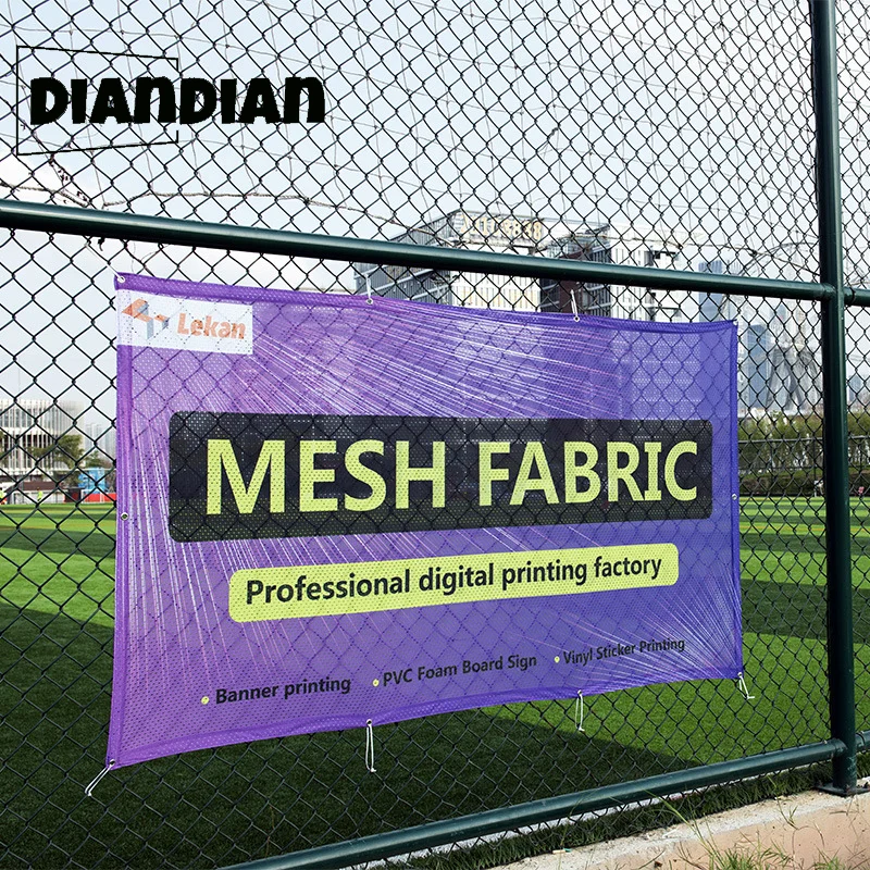DIANDIAN-Any-Size-DIY-Mesh-cloth-Banner-Windproof-Rainproof-Advertising ...