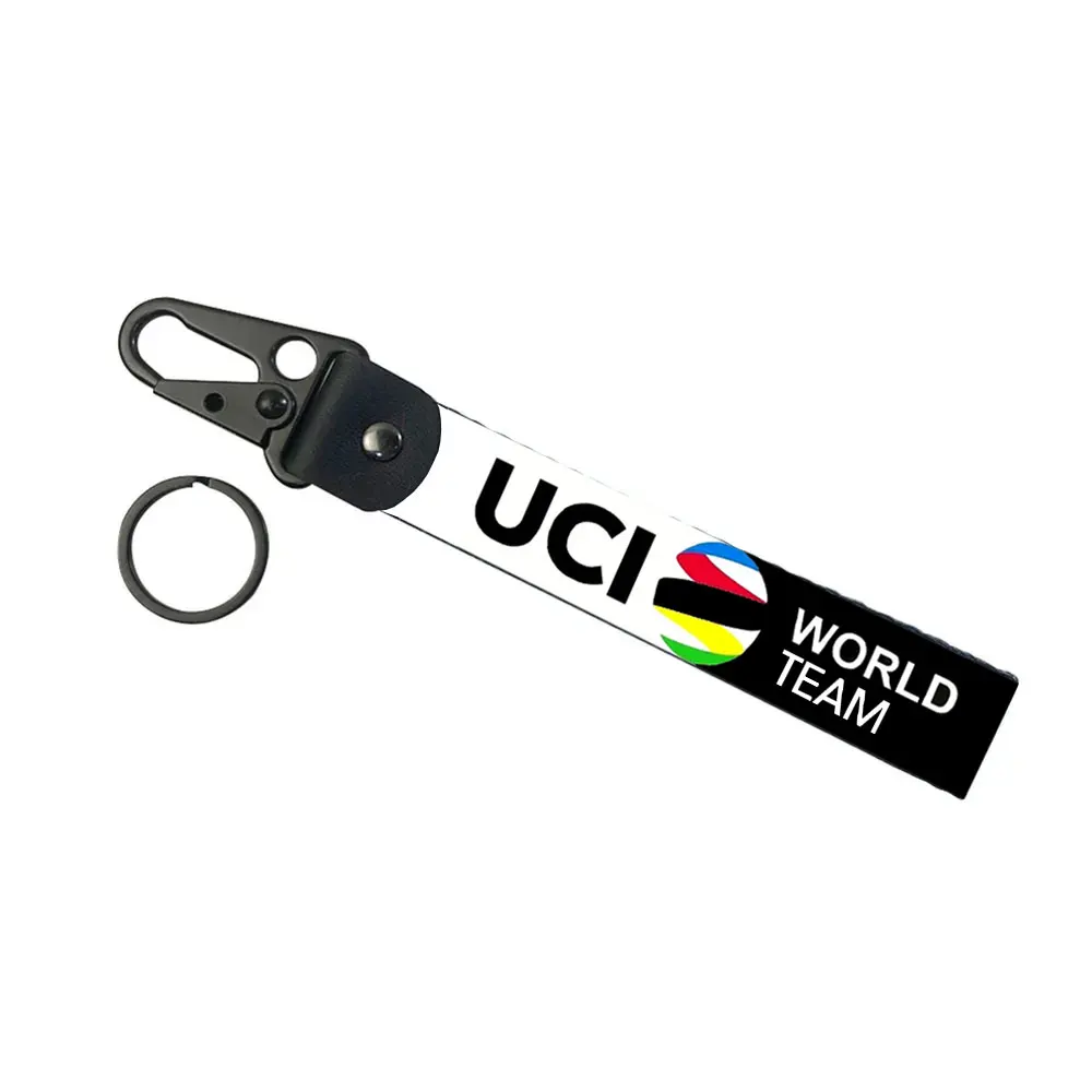 For-UCI-World-Team-Bike-Metal-Key-Ring-Hook-Key-Chain-Hanging-Strap ...