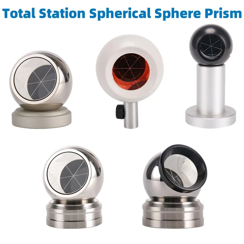 Total Station Spherical Sphere Prism Glass Magnetic Base Total Station ...