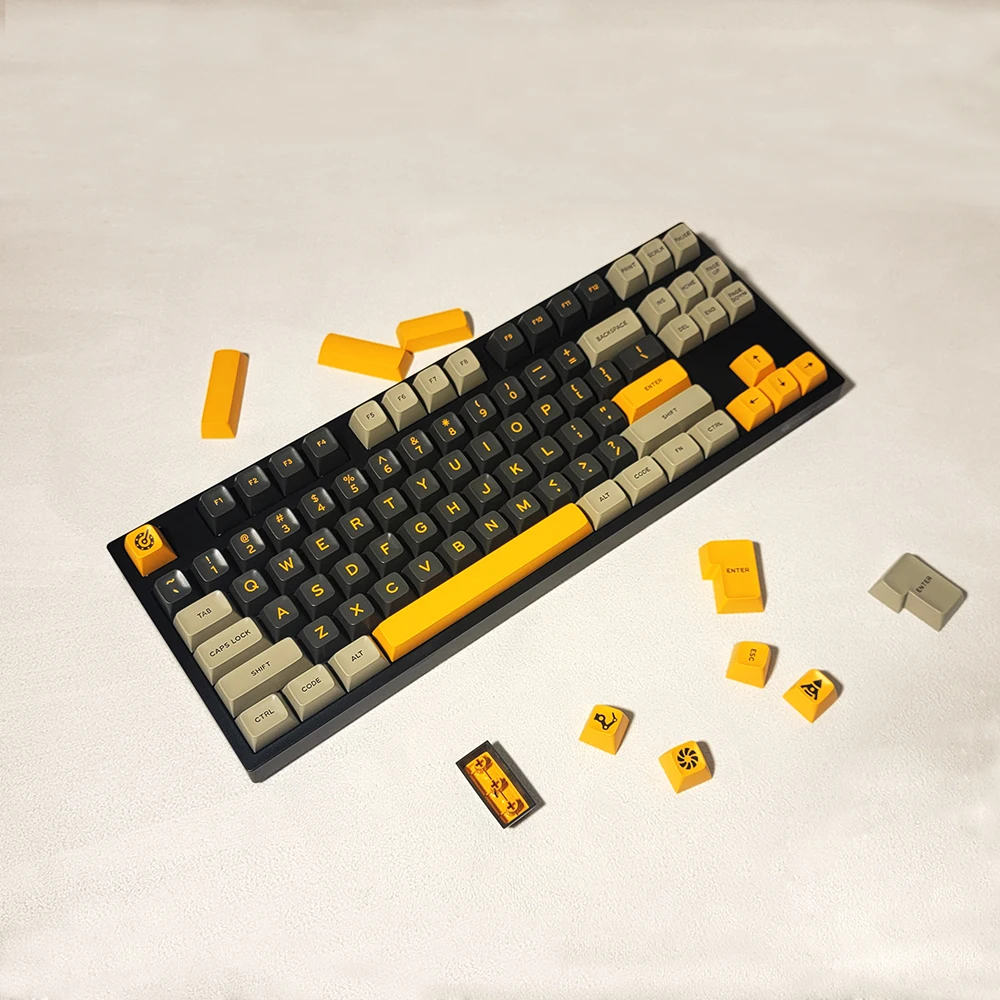 SA-Profile-Keycaps-Yellow-Screen-172-Keys-for-Full-TKL-60-65-75-80-96 ...
