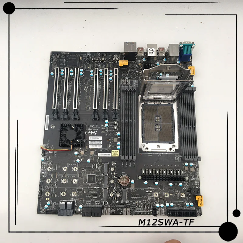 Dual Threadripper Pro Motherboard: Is the M12SWA-TF Really Built for ...