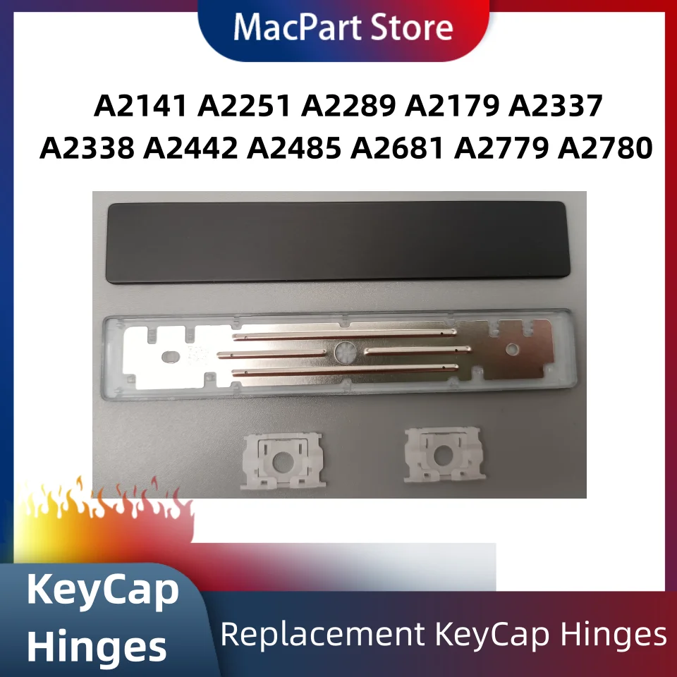Replacement-Spacebar-KeyCap-and-Hinges-for-MacBook-Pro-Air-A2141-A2251 ...