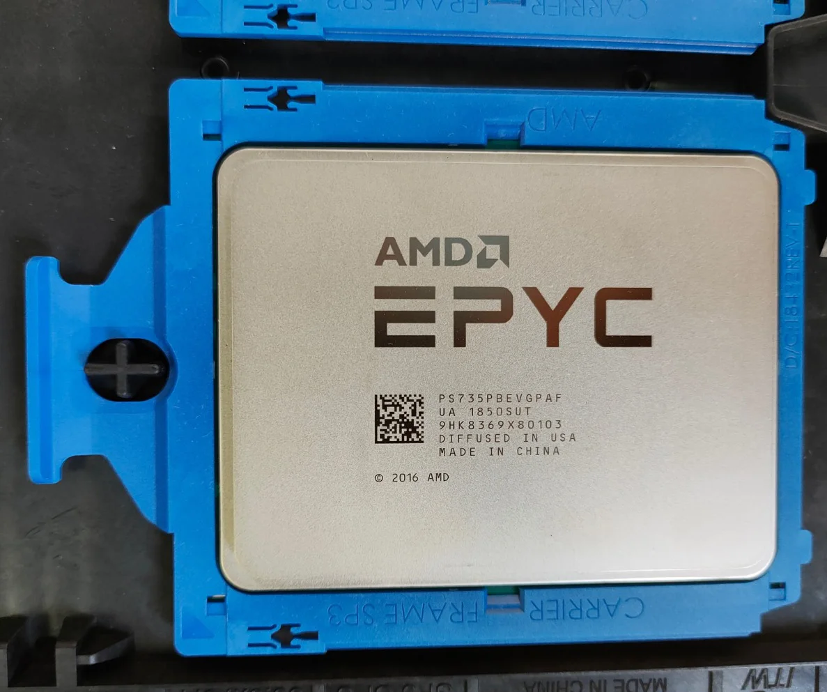 Amd Epyc 7351p Versão Oficial Cpu 16 Núcleo 2.4ghz Até 2.9ghz ...