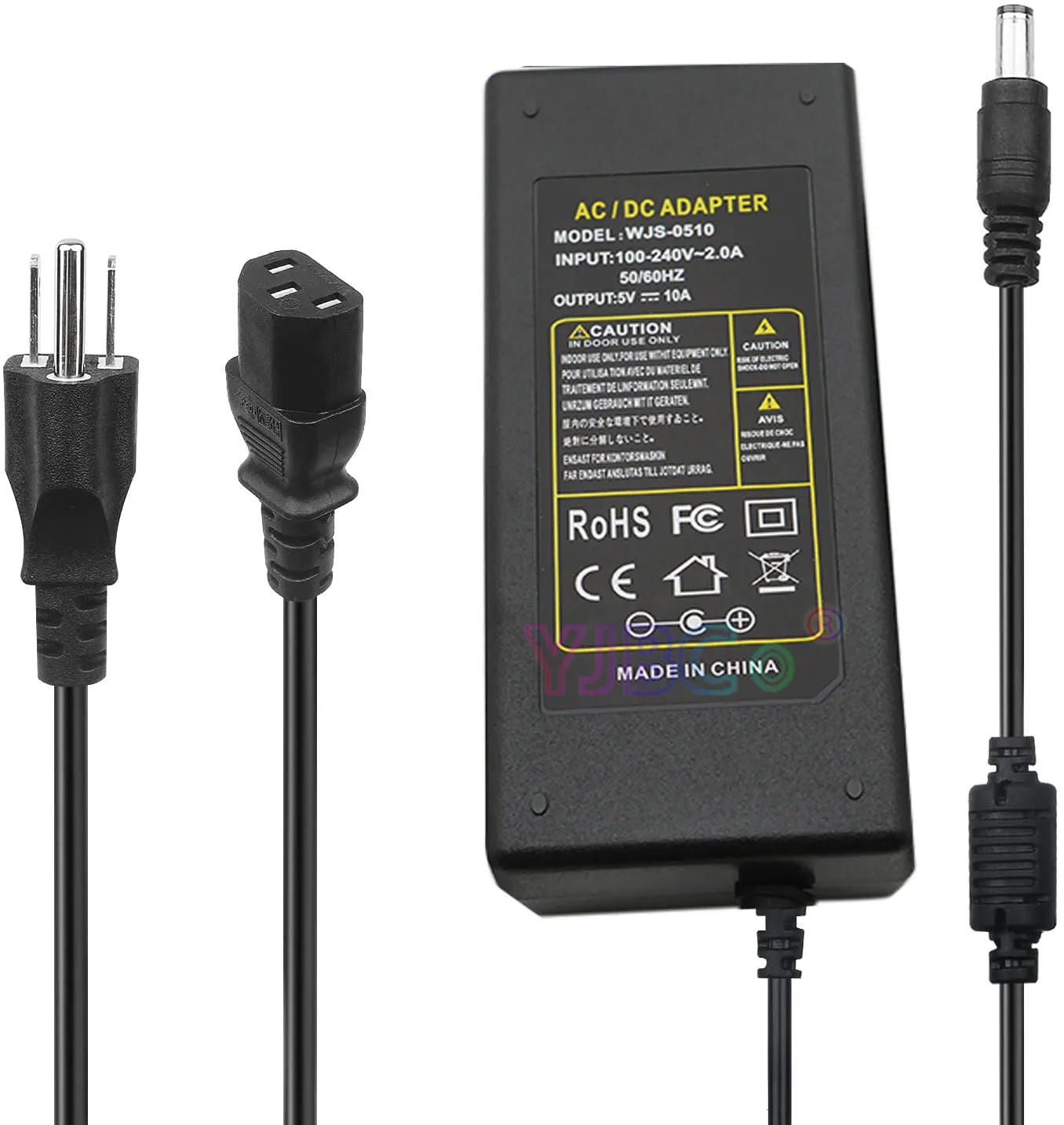 5V-10A-50W-Power-Supply-100V-240V-AC-to-DC-Adapter-5V-10-amp-Switching ...