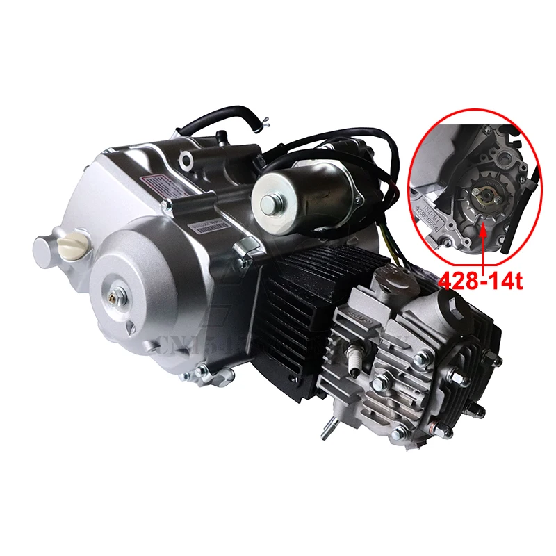 Motorcycle 110CC automatic wave engine for Mini Moto Pocket Dirt Pit ...