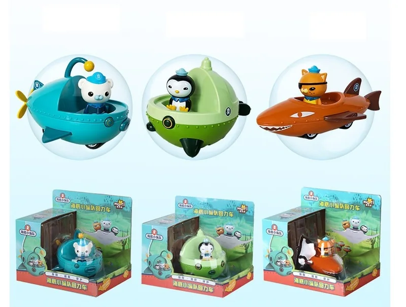 Octonauts-GUP-Action-Figures-para-Crian-as-PullBack-Car-Kwazii ...
