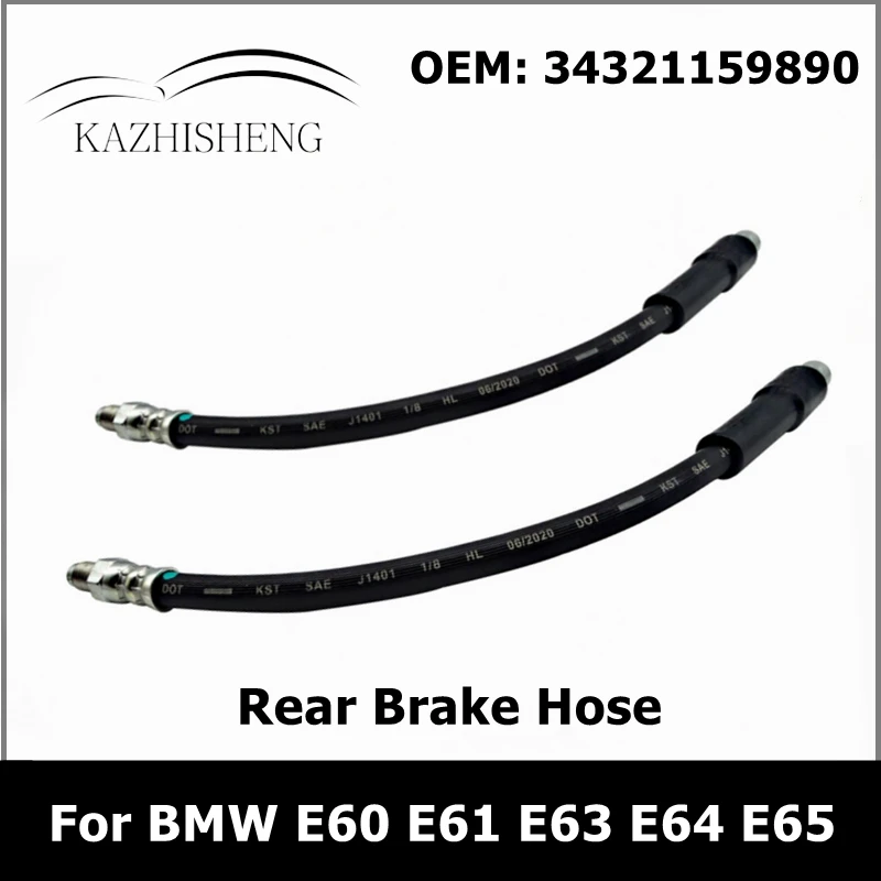 34321159890-2Pcs-Rear-Brake-Hose-34321154904-for-BMW-3-5-6-7-Series-E60 ...