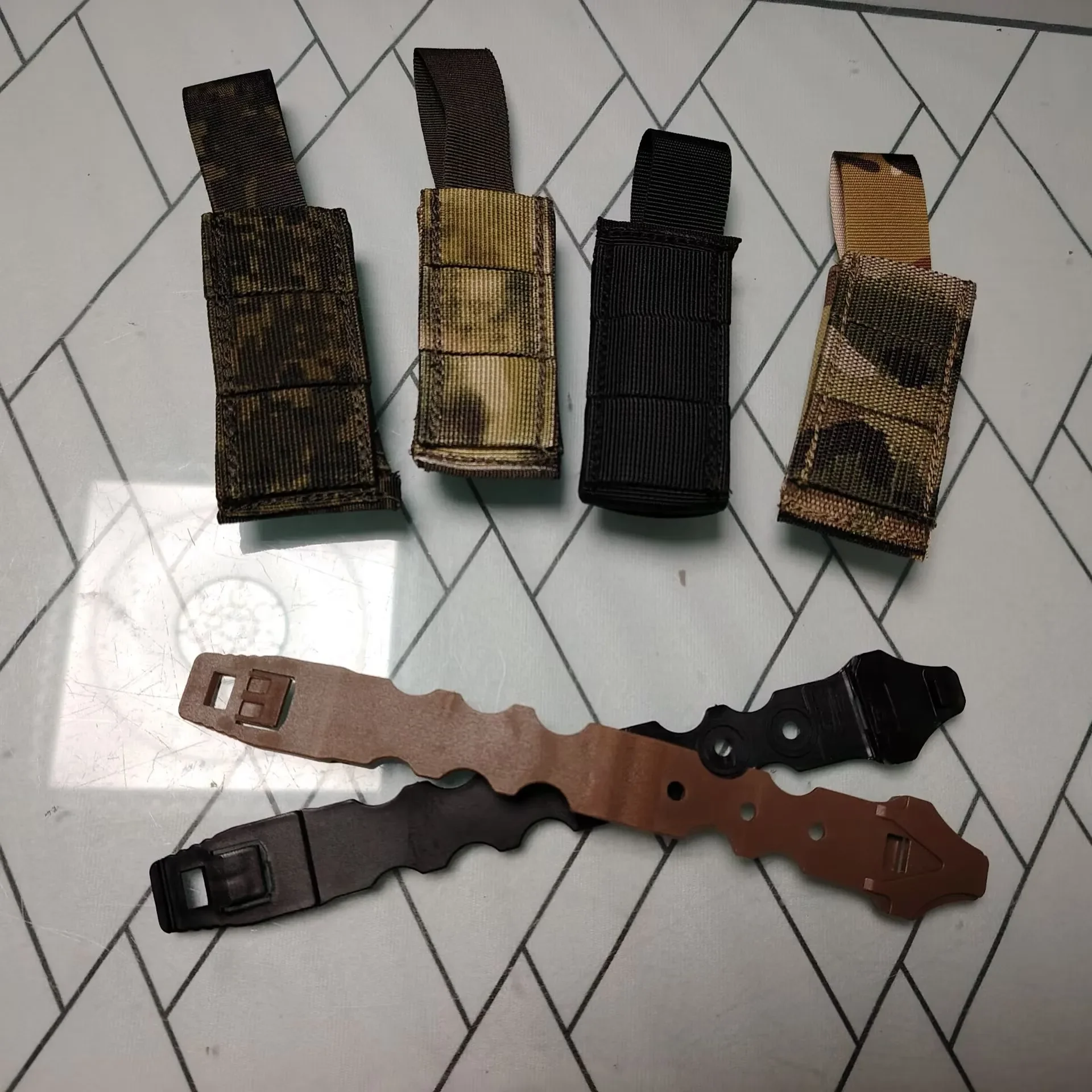 Tactical Death Marker Hit Sign, Molle Mounted Outdoor Live Cs Game ...