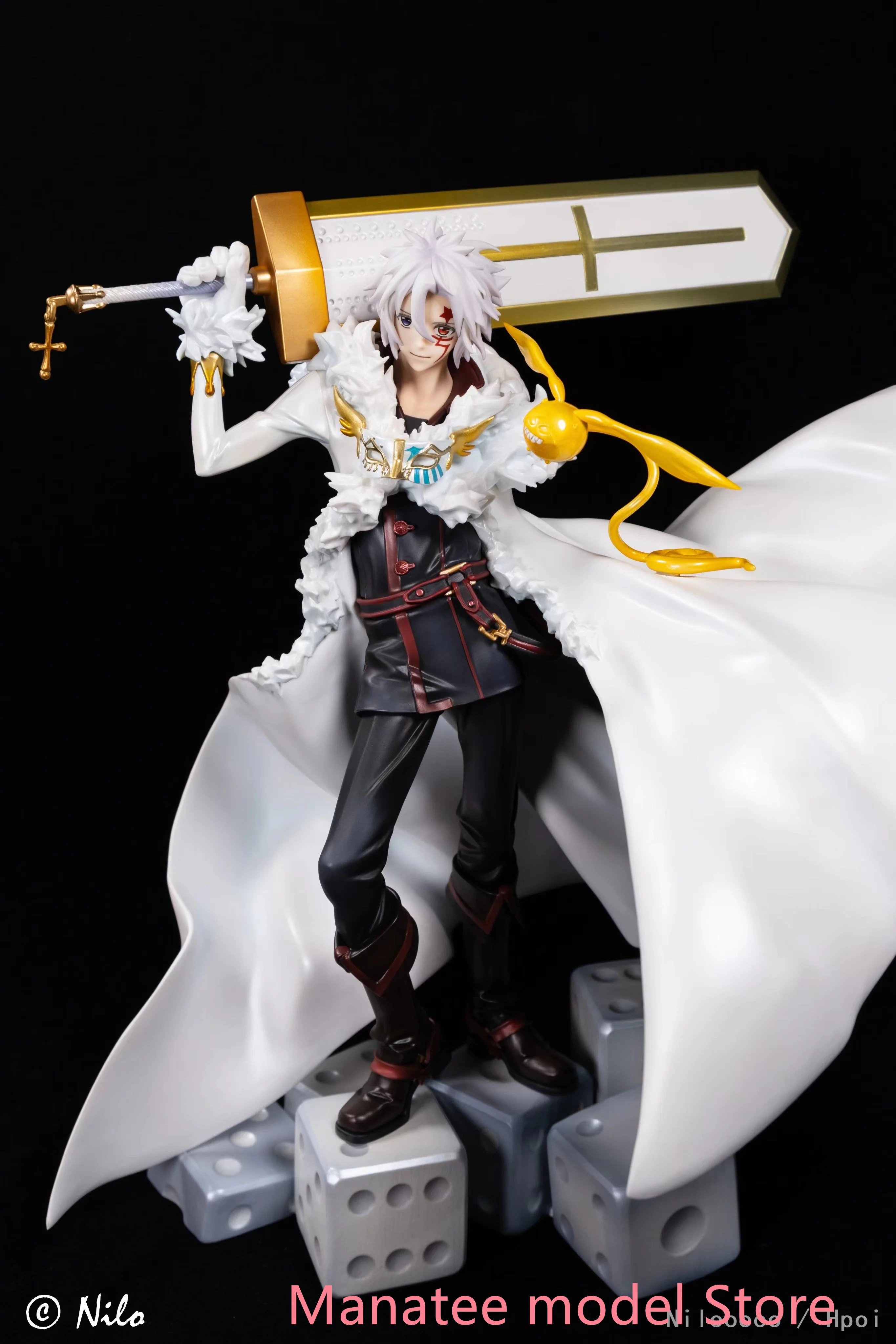 100% Original: Anime D.gray-man Allen Walker 1/8 Pvc Action Figure ...