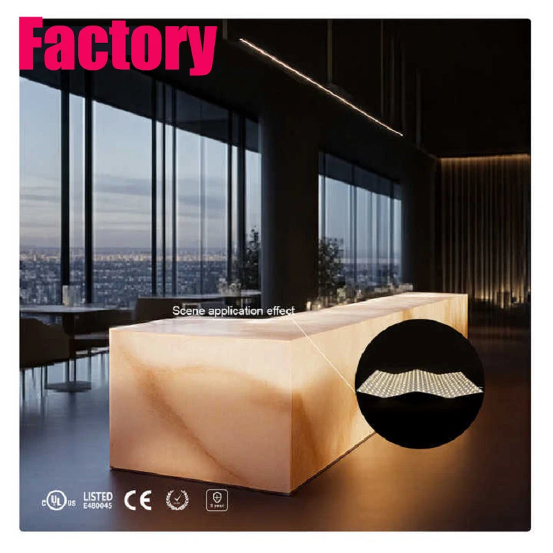 Under Stone Transparent Flexible Backlight Film Ultra Slim Led Panel ...