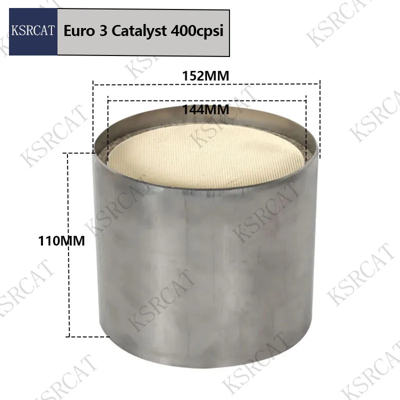 Auto-Catalyst-Europe-3-152-110mm-400cpsi-Honeycomb-Catalyst-Tree-Way ...