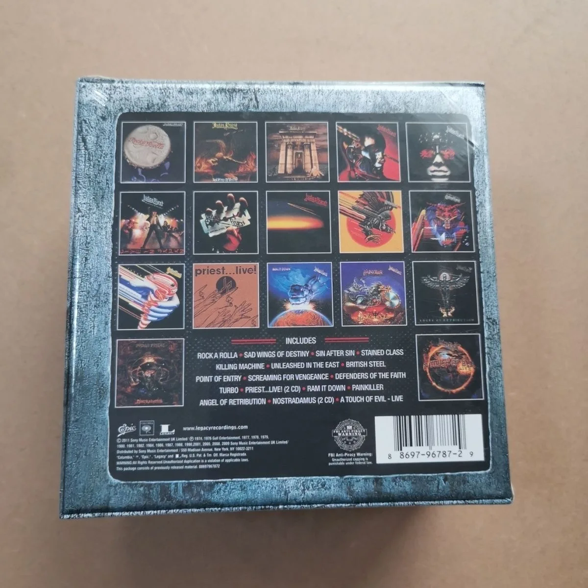Rock band Judas Priest Rob Halford Music Record The Complete Albums ...