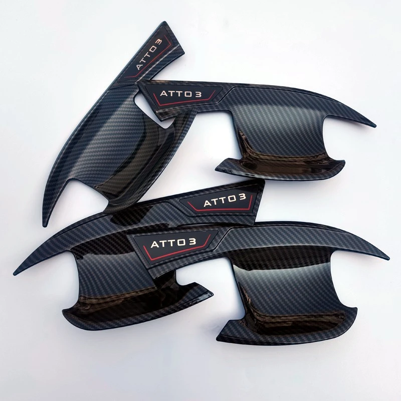 For Byd Atto3 Atto 3 2022 2021 Car Accessories Abs Carbon Fiber Style ...