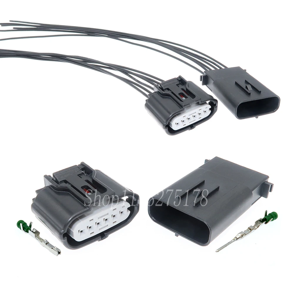 1 Set 6 Pin 6189-7100 90980-12831 Waterproof Connector Car Accelerator ...