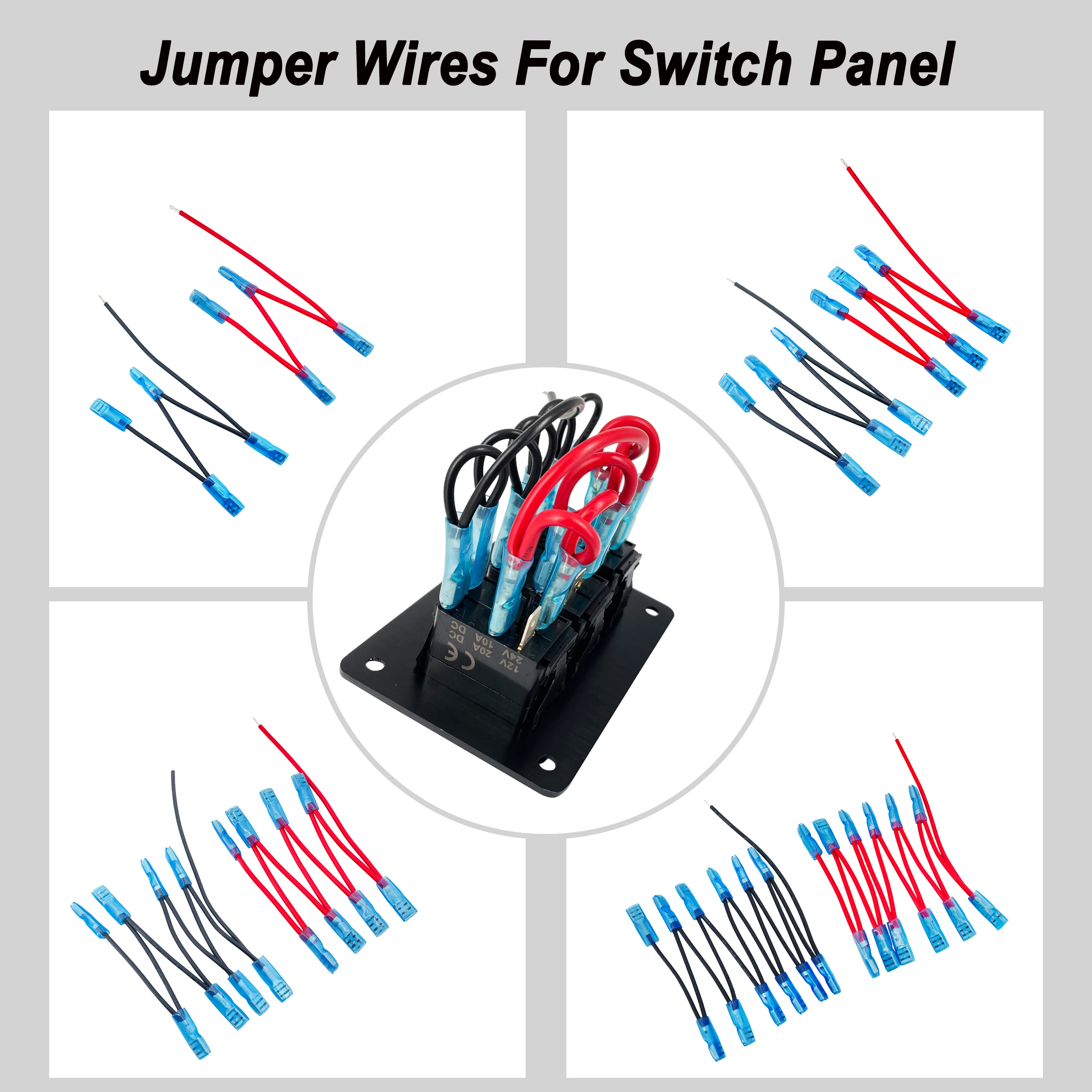 Jumper-Wires-Terminal-Cables-For-1-2-3-4-6-8-Gang-Rocker-Switch-Panel ...