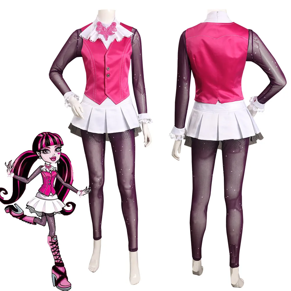 Movie Monster High Draculaura Cosplay Costume - AllCosplay.com