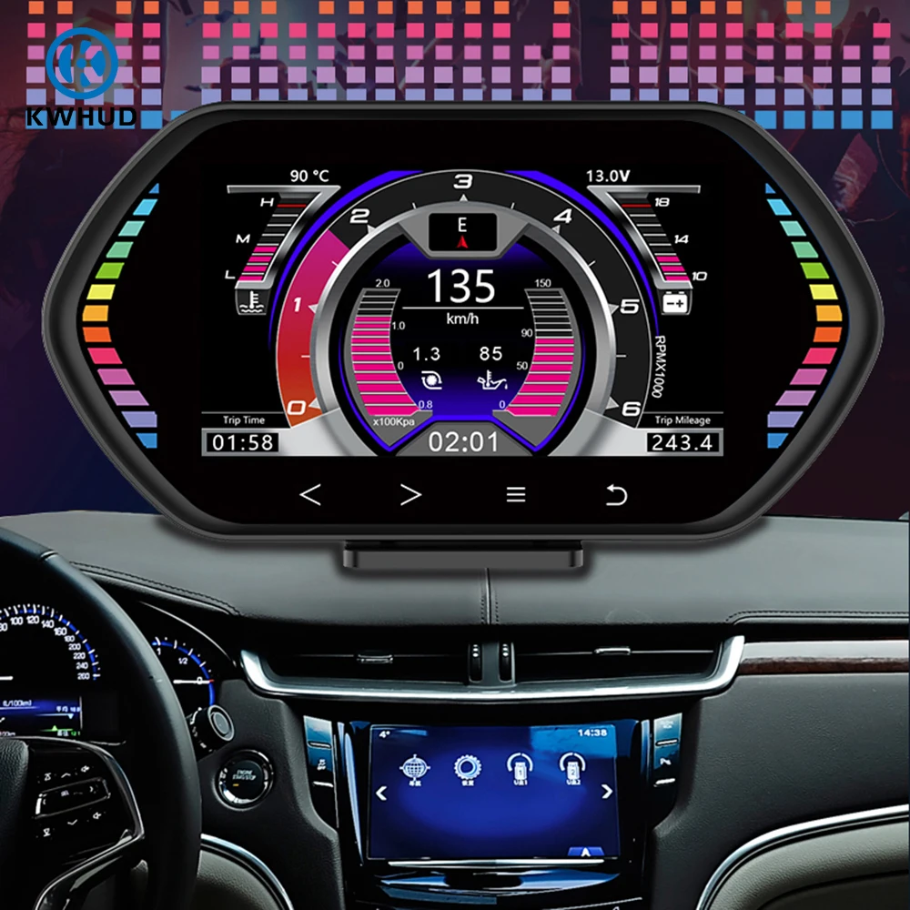 F12-Hud-OBD2-Head-up-Display-Car-Digital-Speedometer-Tachometer ...