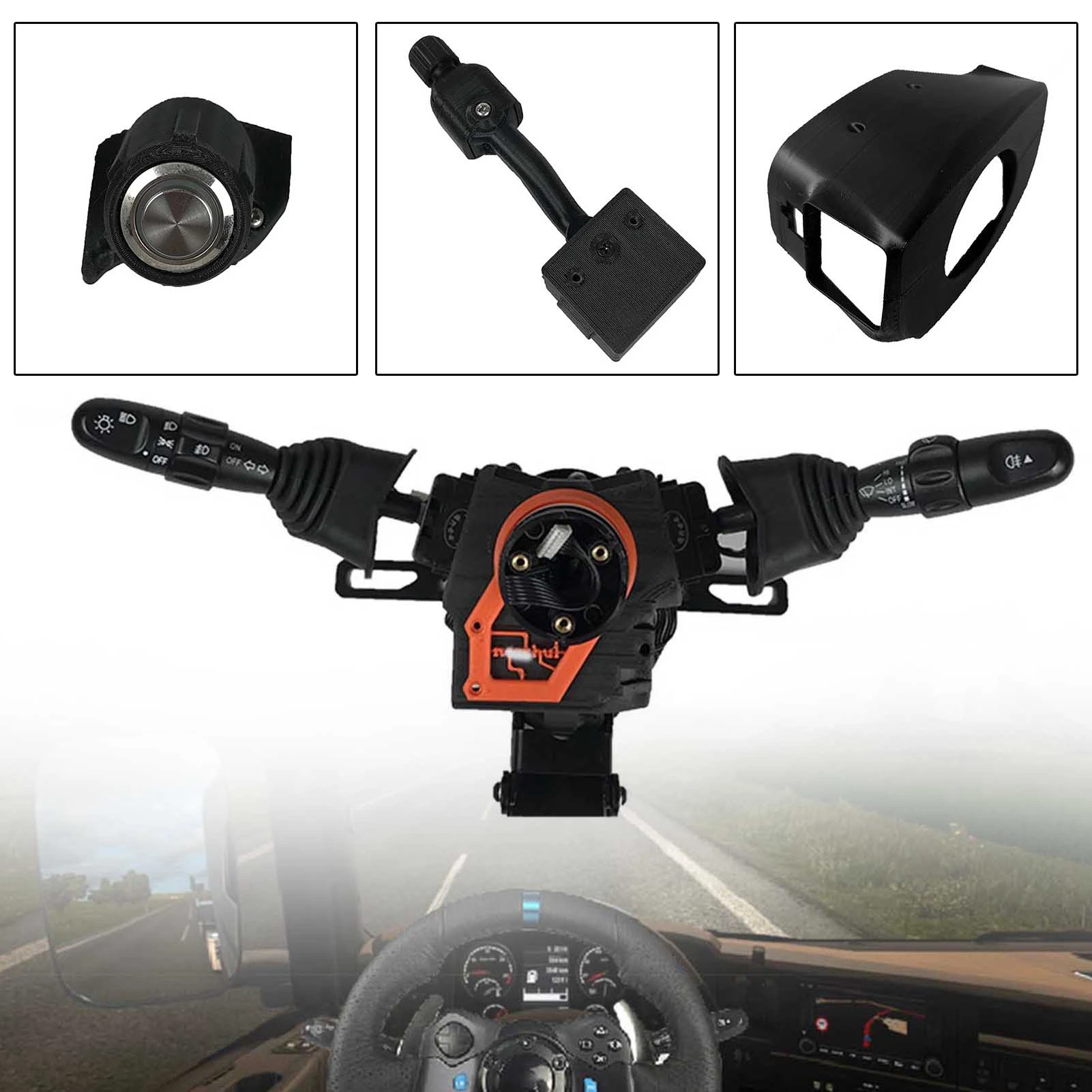 Nwtc21 Ets2 Ats Racing Simulator Logitech G27/g29/ Thrustmast T300 ...