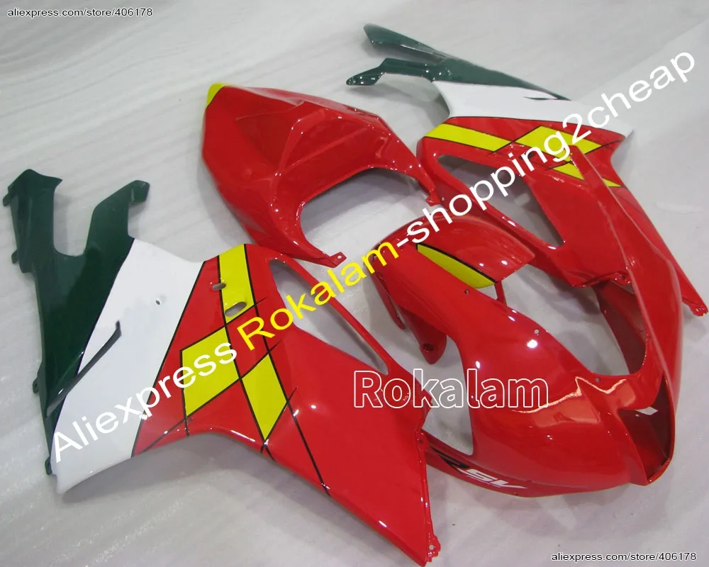 High Quality Painting RSV1000R 03 04 05 06 Fairing For Aprilia RSV ...