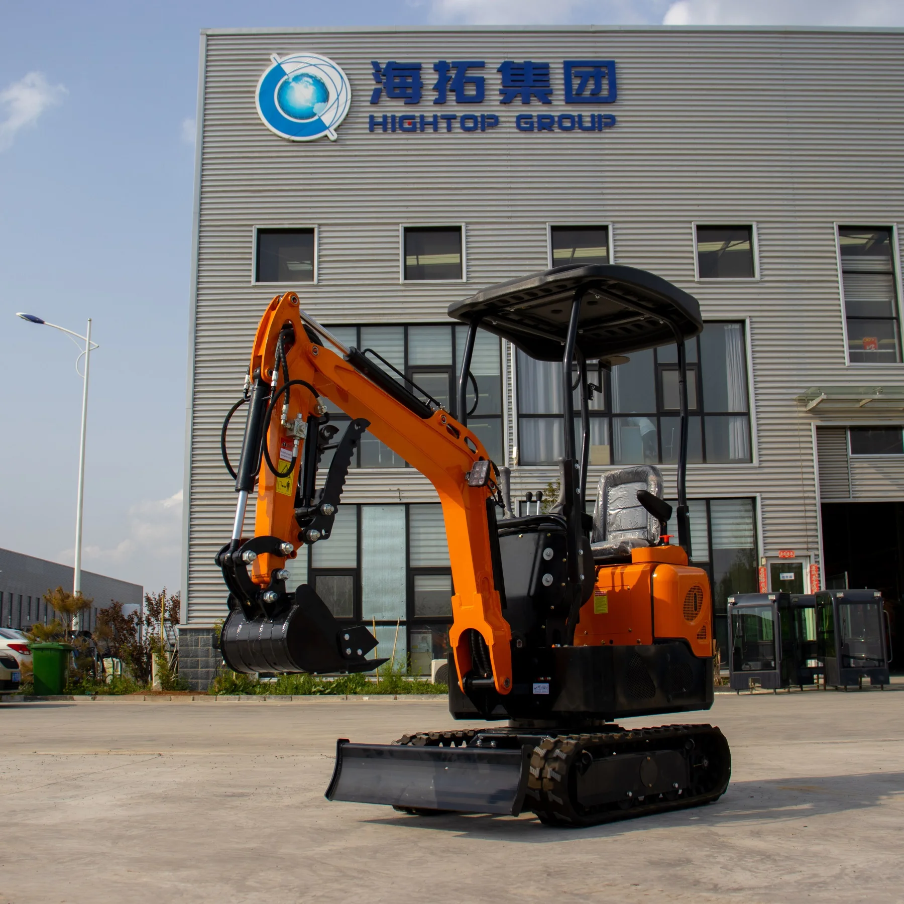 Mini Excavators Machine 0.8t 1t 1.2t 1.5Ton Crawler Bagger Digger 6 Ton ...