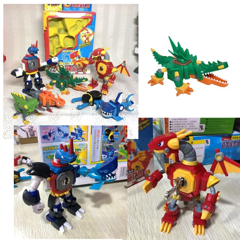 Genuine-Keybots-Key-Robot-Lock-Core-Monster-Assembly-Dinosaur-Shark ...