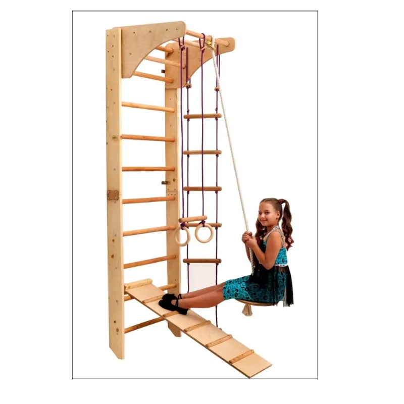 Indoor-Playground-Gymnastics-Stall-Bars-Gymnastic-Wall-Gym-Kids-Wooden ...